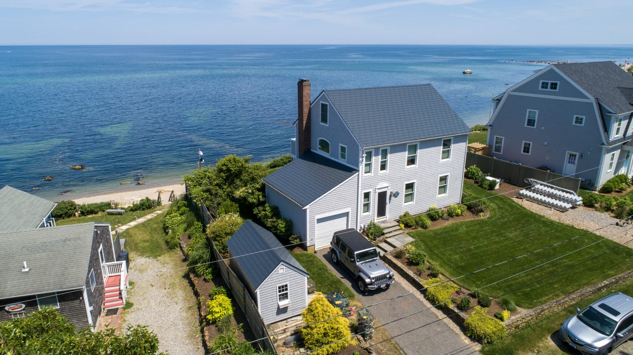 Slate Roofing — 4-Way Interlocking Metal Slate Roof Tiles